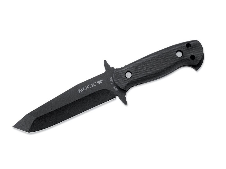 Buck 626 Intrepid-XL Fixed Blade Knife 5-1/2 Tanto 420HC Black SS