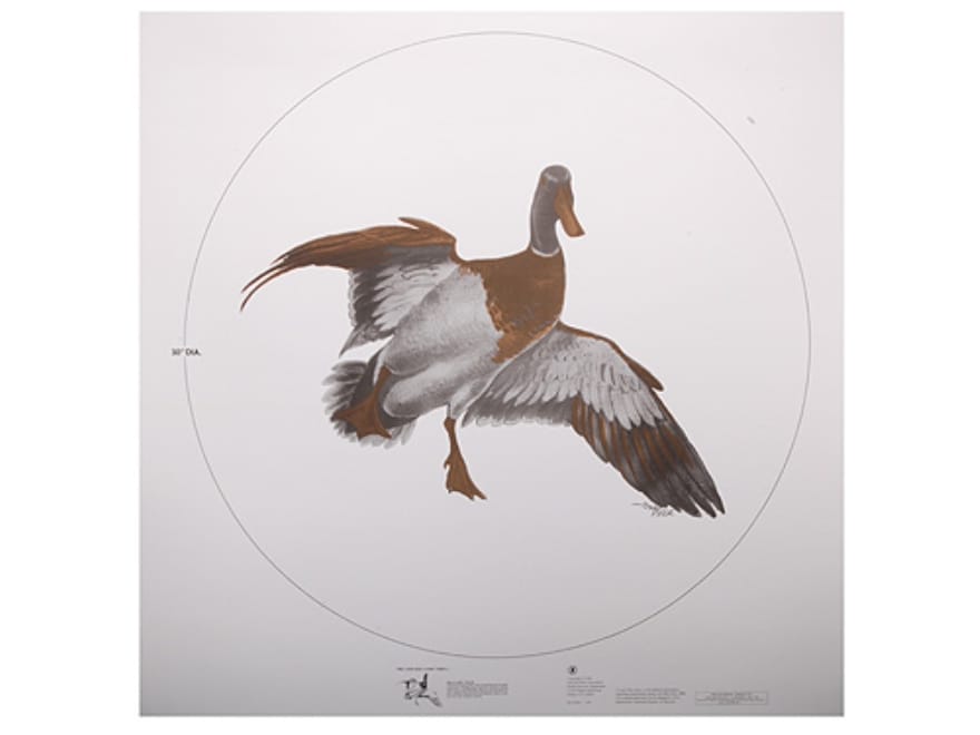 NRA Official Lifesize Game Targets Pheasant Paper 25PK