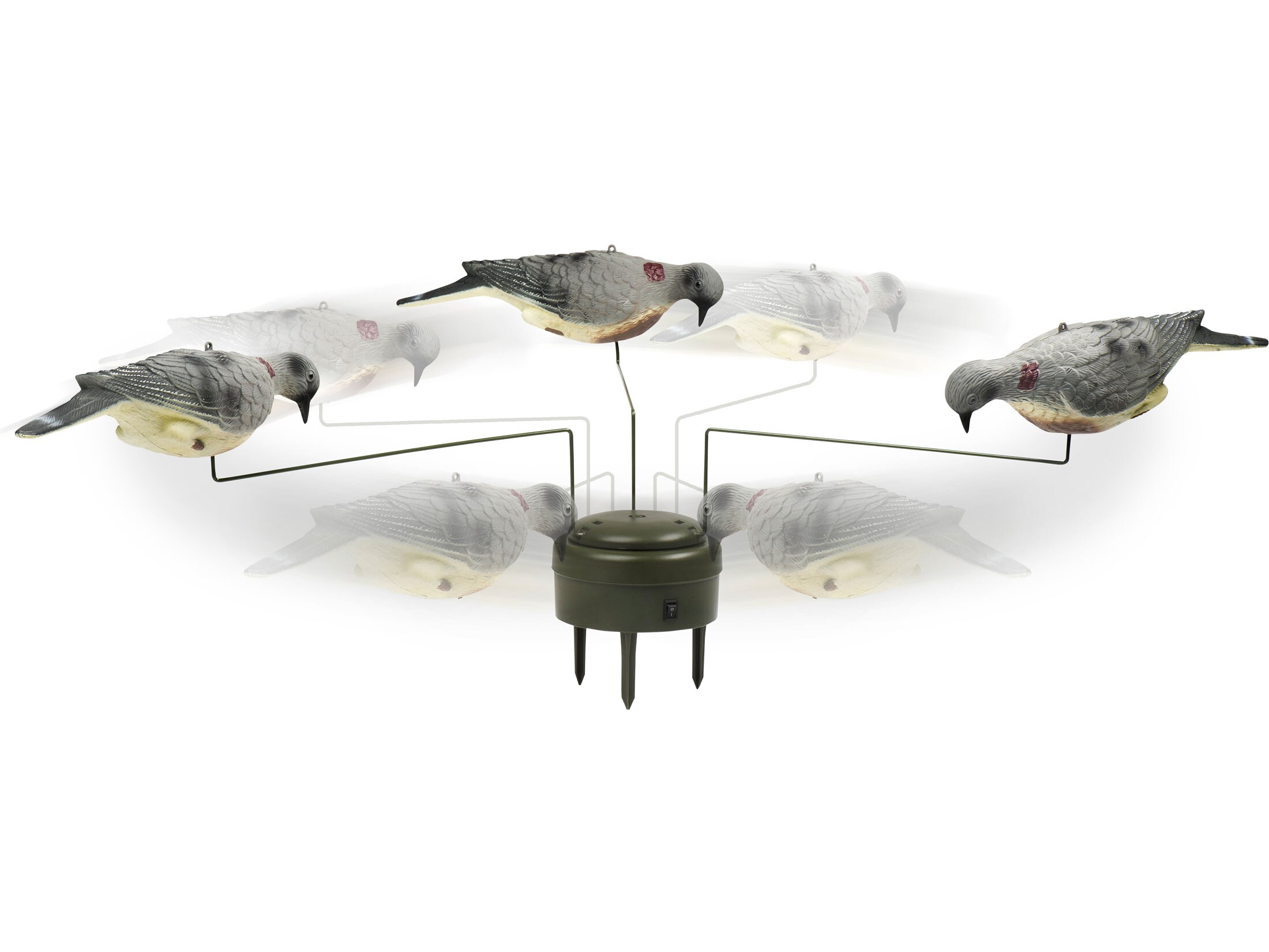 Lucky Duck Triple Play Motion Dove Decoy