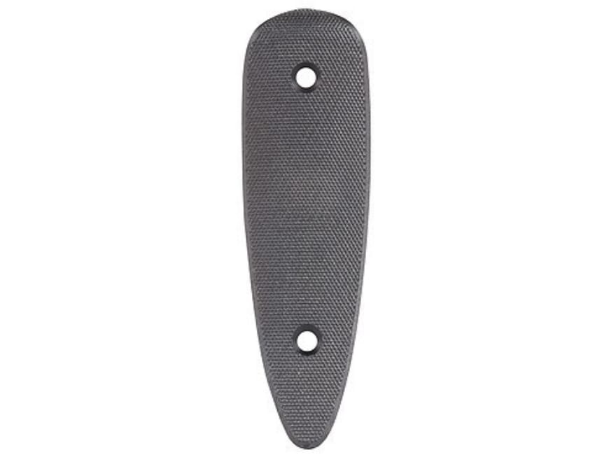 Sunny Hill Niedner-Style Buttplate Checkered Steel the White