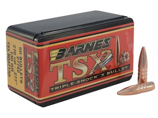Product Comparison for Barnes TSX (Triple-Shock X) 6.8mm, 270 Caliber (277 Diameter) Bullets 130 ...