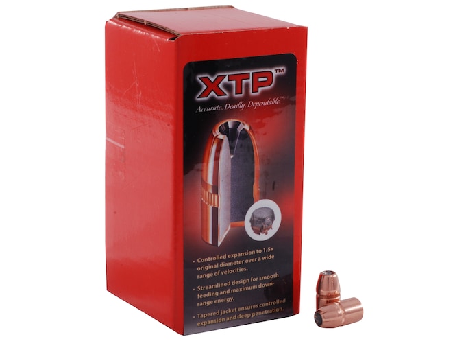 Hornady XTP Bullets 38 Cal (357 Diameter) 158 Grain Jacketed Hollow
