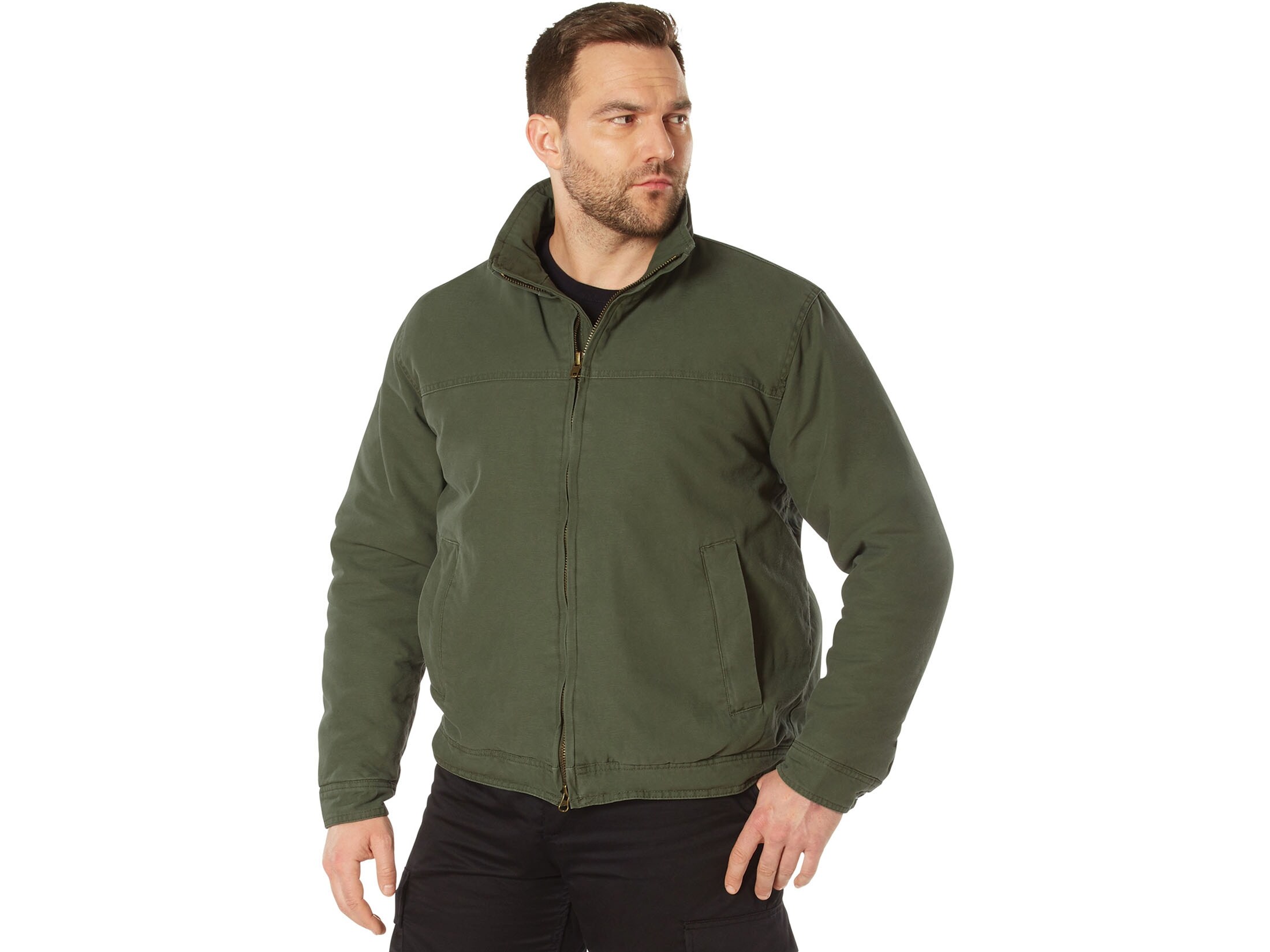 Rothco Men's Concealed Carry Three Season Jacket Olive Drab XL