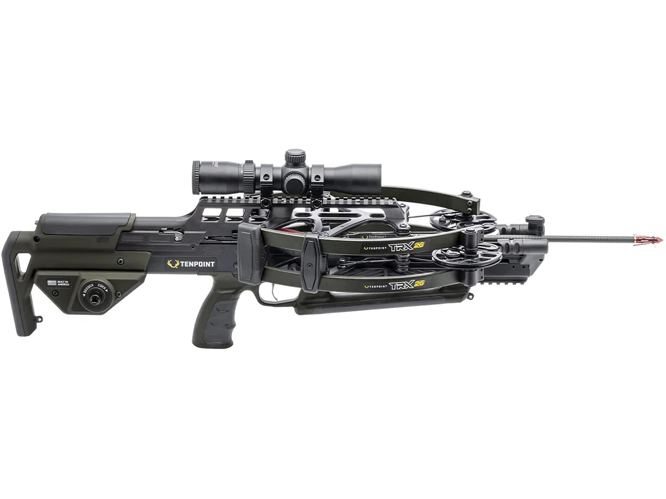 TenPoint TRX 26 Crossbow RangeMaster 100 Scope ACUslide Maxx Moss