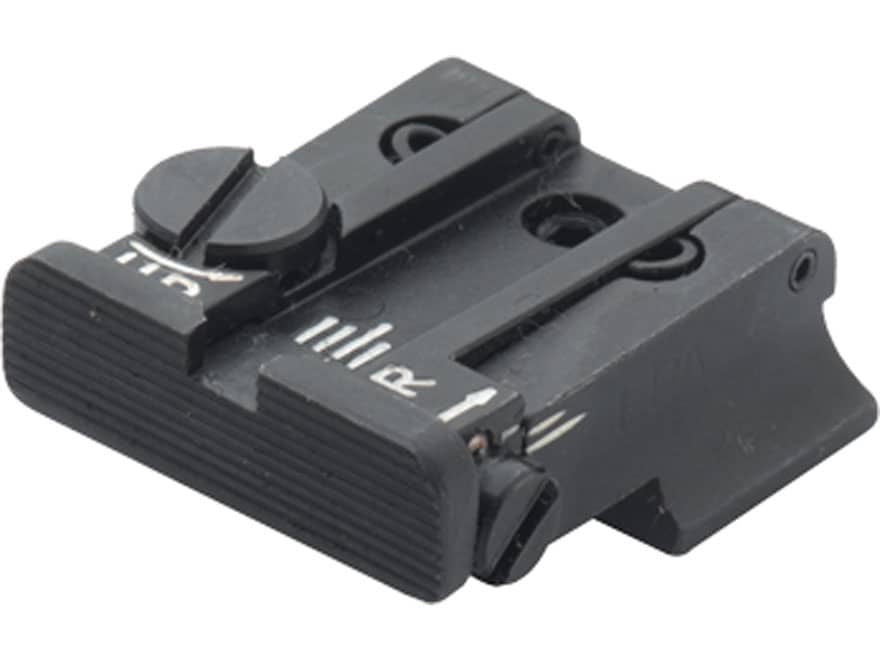 LPA TPU Adjustable Rear Sight S&W SW99, Walther P99, PPQ, PPQM2 Steel