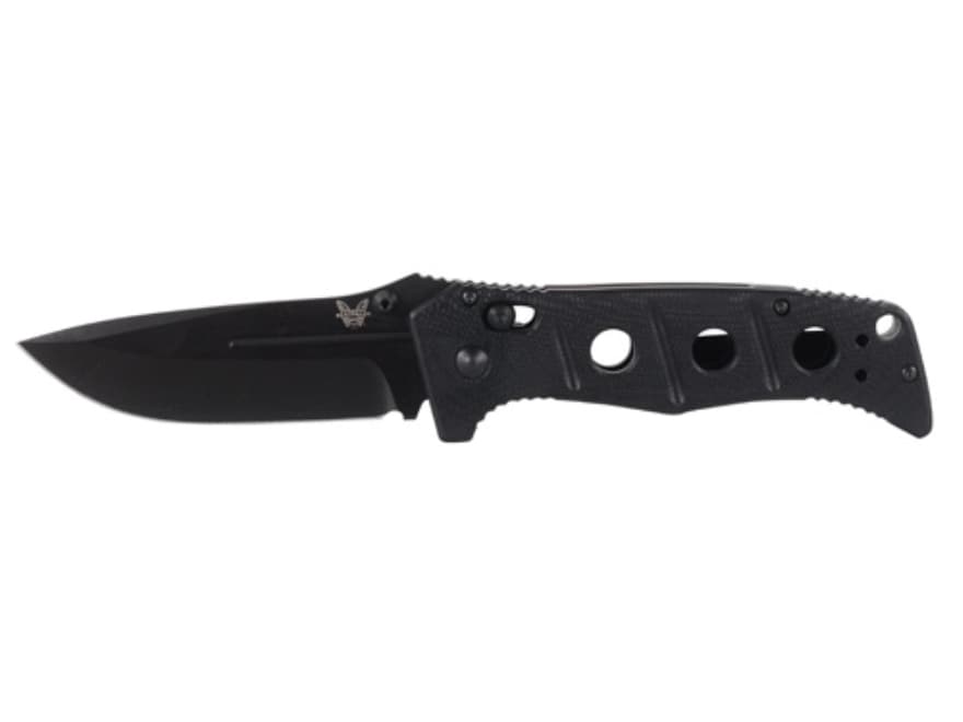 Benchmade 275 Adamas Folding Pocket Knife 3.82 Serrated Drop Point D2