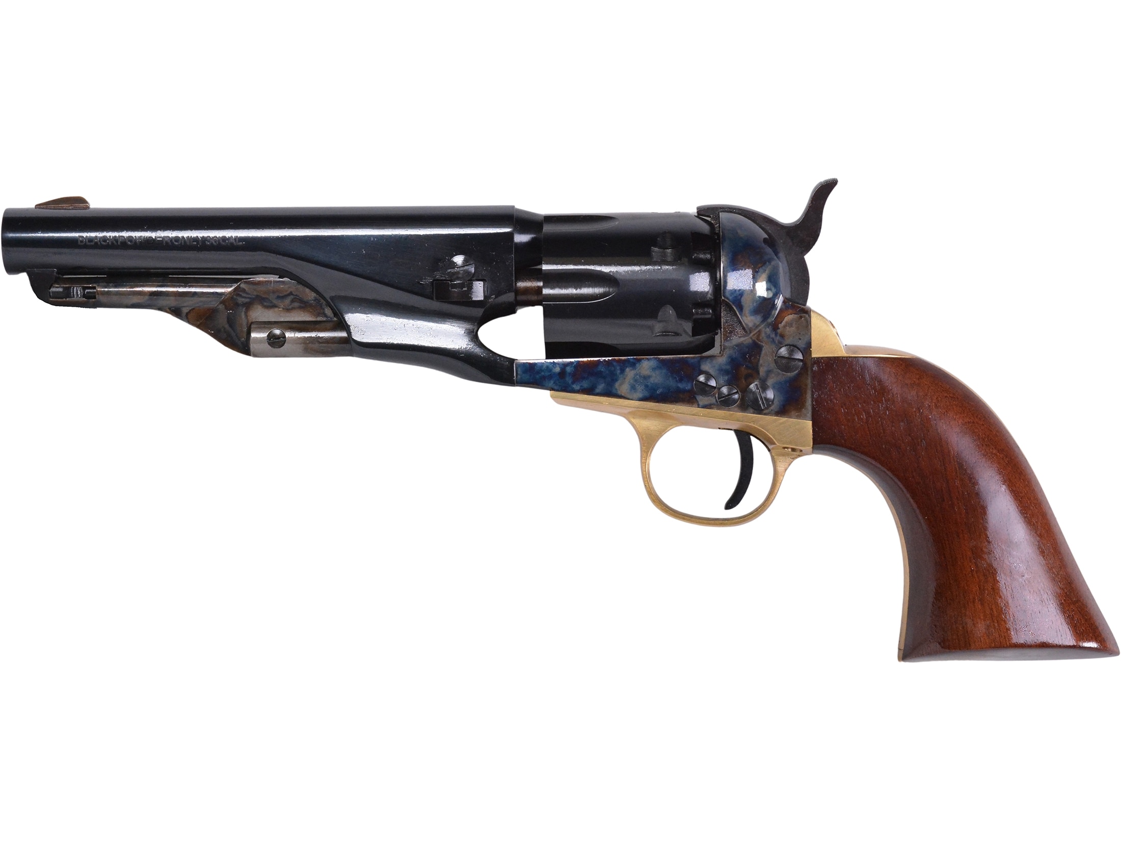 Pietta 1862 Army Sheriff Black Powder Revolver 36 Cal 5.5 Blued Barrel