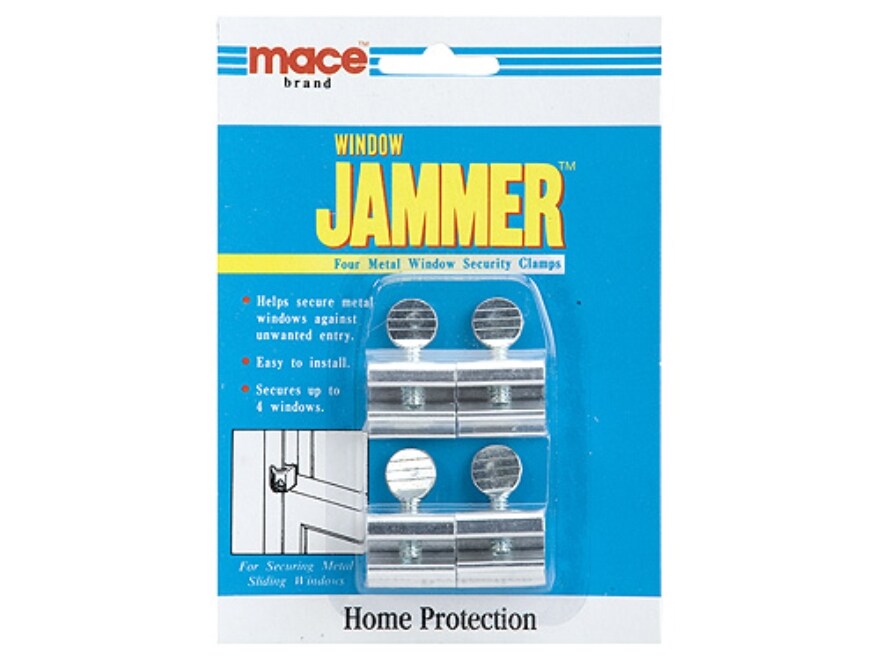 Mace Brand Window Security Clamps Home Security Includes 4 Window