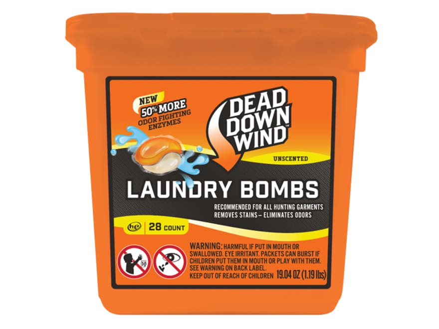 Dead Down Wind Laundry Bombs Scent Elimination Soap 28PK