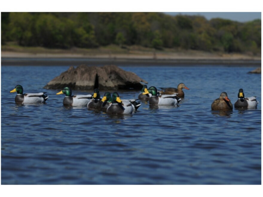GHG Pro-Grade Weighted Keel January Mallard Duck Decoys Active 6PK