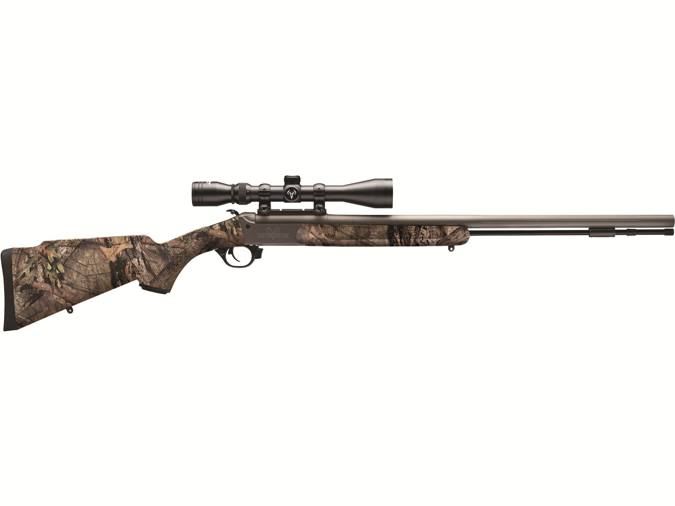 Traditions Nitrofire Single Shot Muzzleloader 50 Cal 26 Fluted Barrel