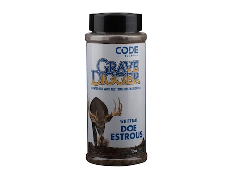 Code Blue Grave Digger Doe Estrous Deer Scent 12oz