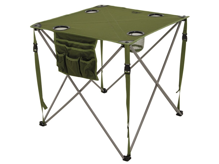 ALPS Mountaineering Chip Folding Camp Table Steel Polyester Green