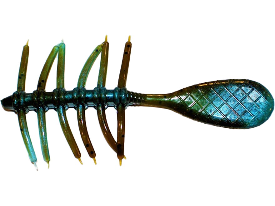 Crock-O-Gator Beaver Bug Paddle Tail Creature Black & Blue