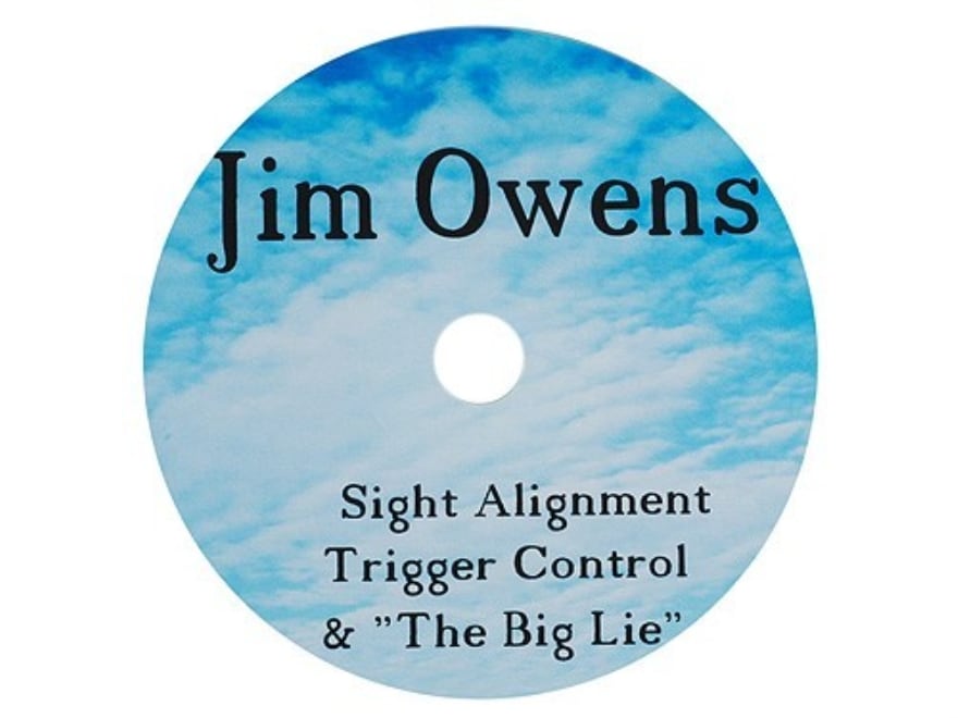 Jim Owens Sight Alignment, Trigger Control The Big Lie CD-ROM