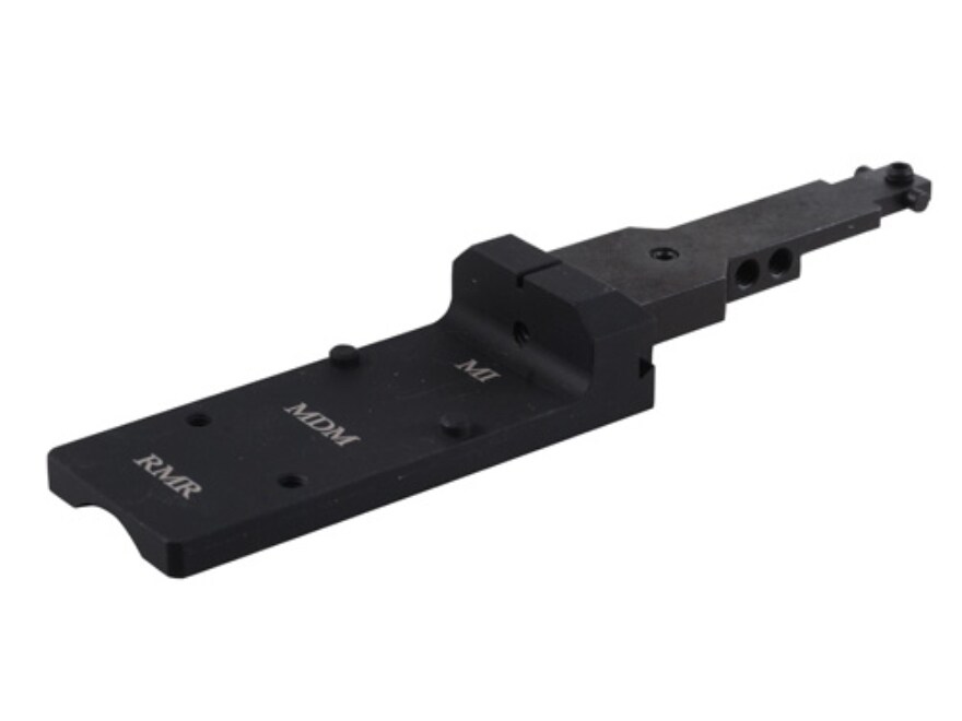 Midwest Industries Mini Red Dot Sight Mount Integral Rear Iron Sight