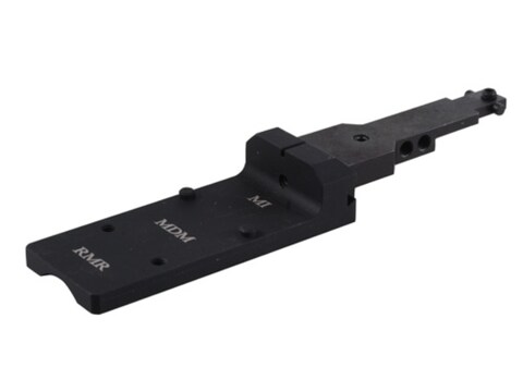 Midwest Industries Mini Red Dot Sight Mount Integral Rear Iron Sight