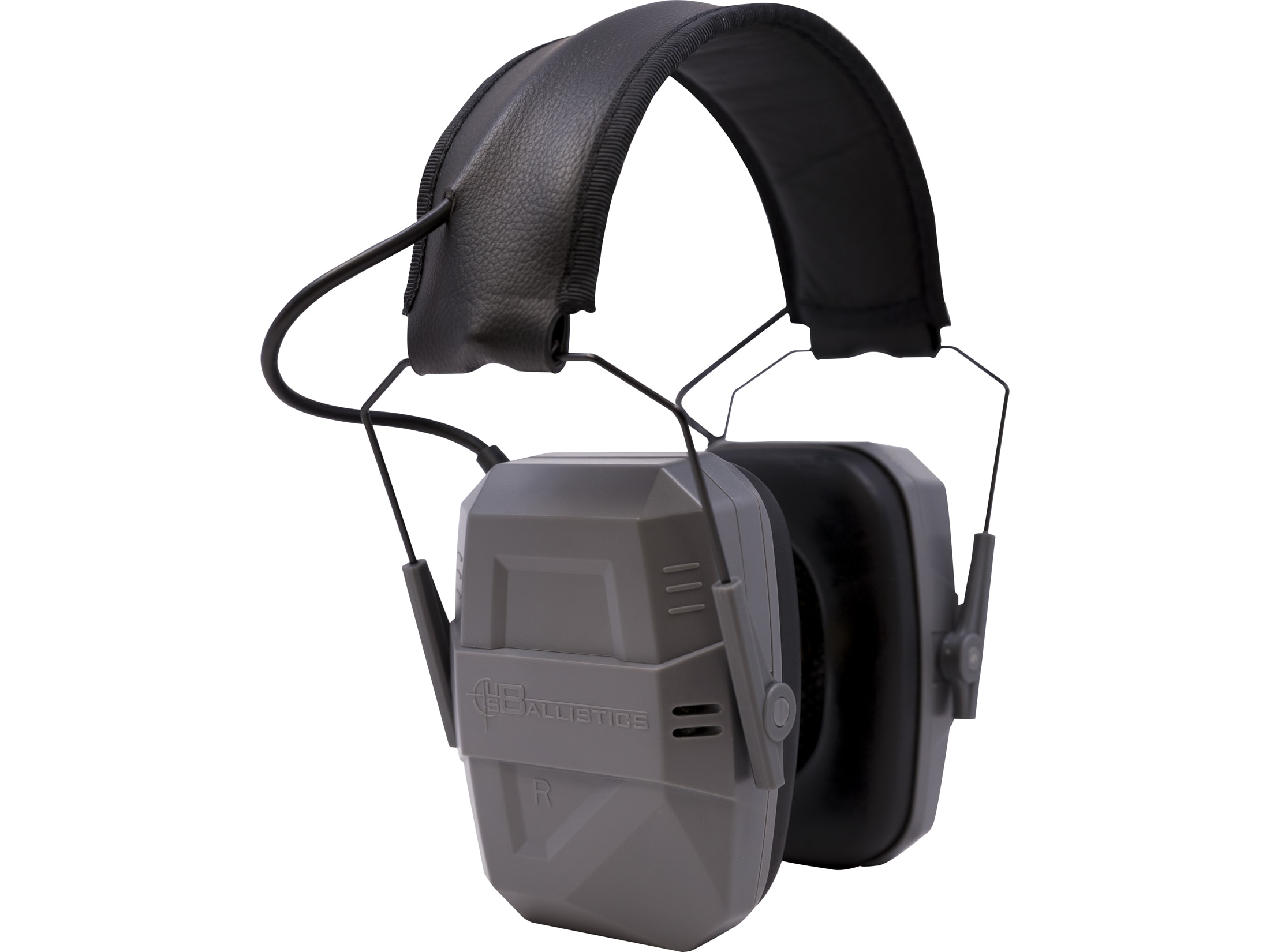 U.S. Ballistics Electronic Ear Muffs Charcoal
