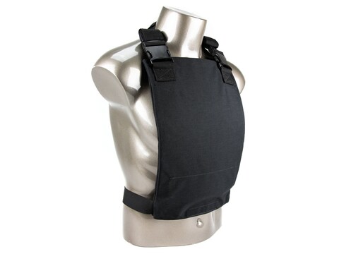 AR500 Armor Emergency Personnel Body Armor Plate Carrier Nylon Black
