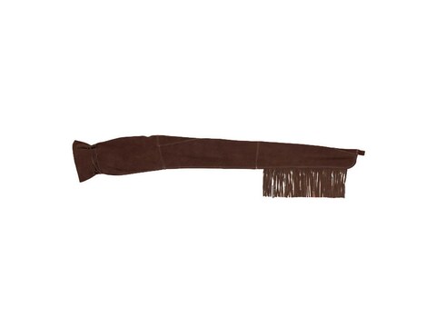 Triple K 927 Fringed Rifle Sleeve 53 Leather Walnut Oil