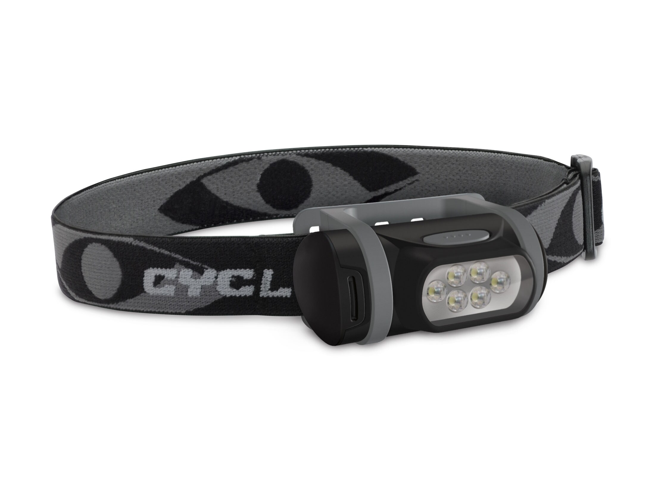 Cyclops Titan Headlamp LED 3 AAA Batteries Polymer Black Gray