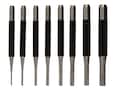 Starrett Drive Pin Punch Set 8-Piece Steel