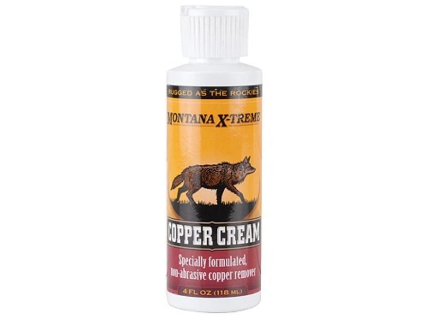 Montana X-Treme Copper Cream Bore Cleaning Solvent 4oz Cream