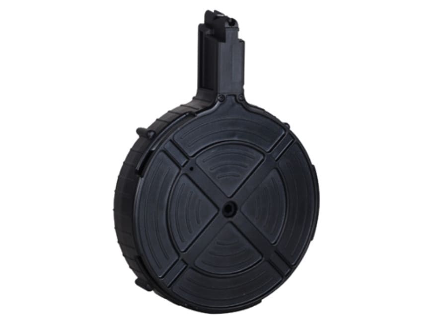 GSG Mag GSG-5, GSG-522 22 Long Rifle 110-Round Drum Polymer Black