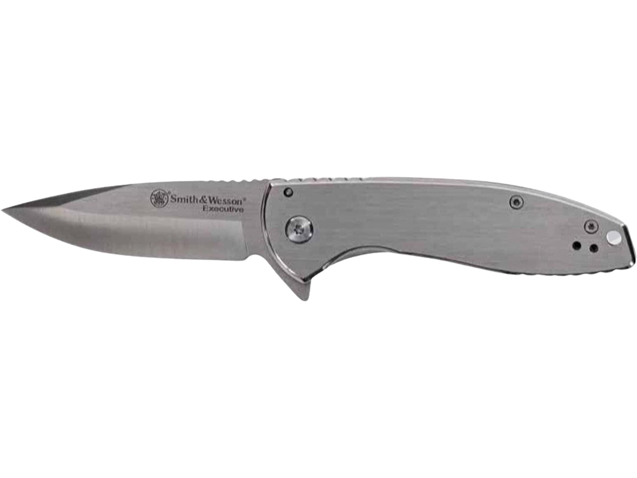 Smith & Wesson Executive Platinum Pocket Knife 3 Drop Point 8Cr13MoV