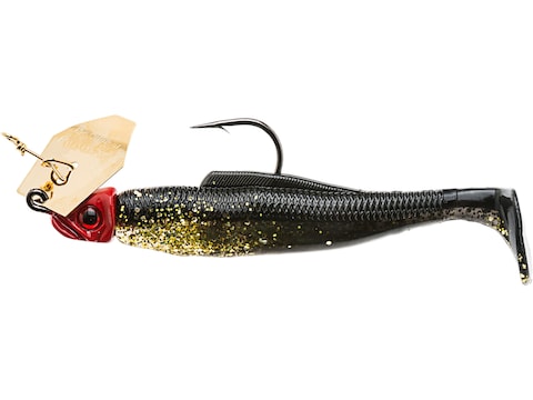 Z-Man Diezel Chatterbait Bladed Jig Smoky Shad (Silver Blade/White