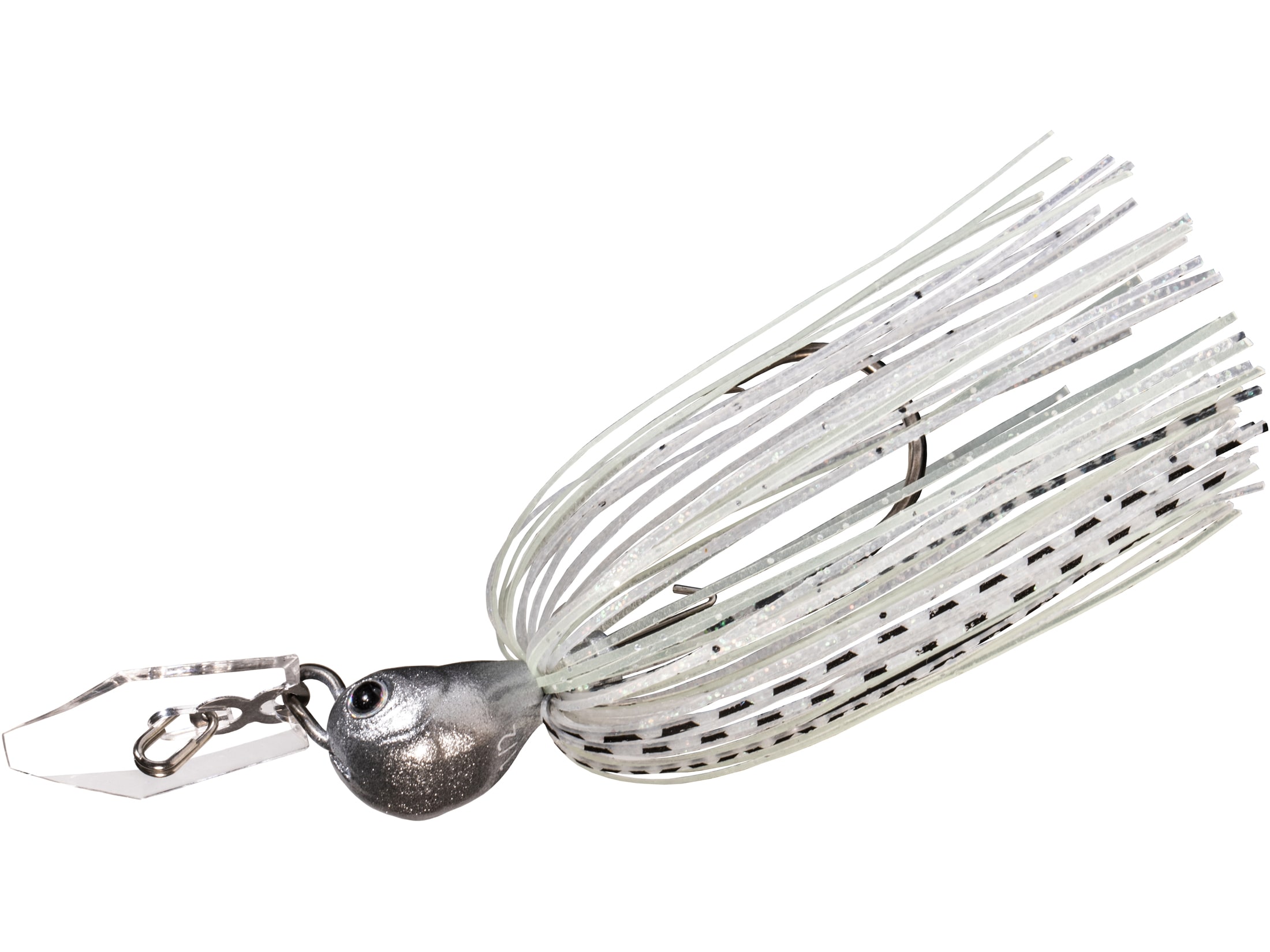 Z-Man Chatterbait Jackhammer Stealthblade Bladed Jig Black Blue 3/8oz