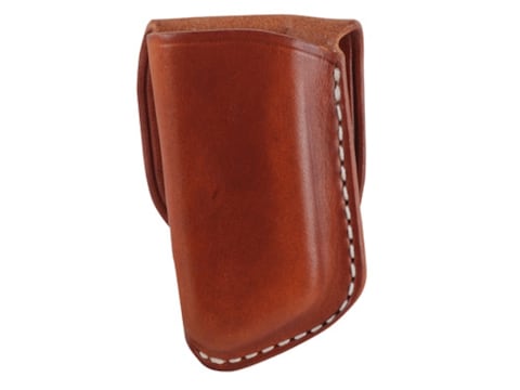 El Paso Saddlery Single Mag Pouch Single Stack Mag Leather Black
