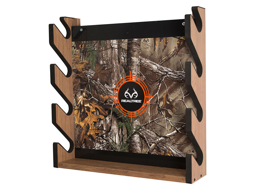 Rush Creek Creations Realtree 4 Gun Wall Rack Realtree Camo Background