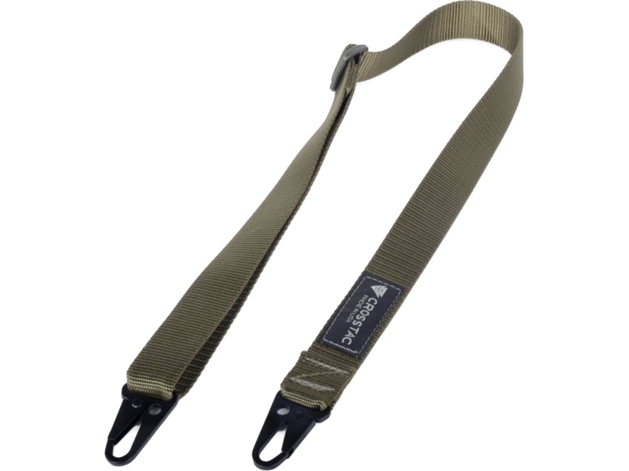 CrossTac Basic Tactical Rifle Sling Hook Nylon OD Green