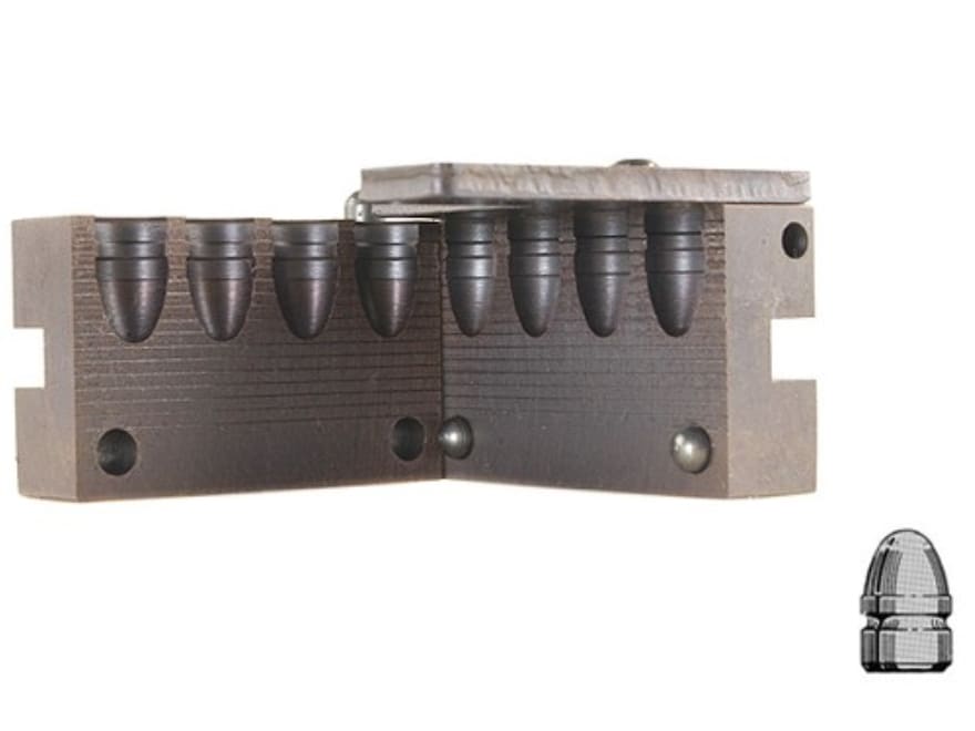 Saeco 3-Cavity Bullet Mold #457 45 Cal (452 Diameter) 225 Grain Round
