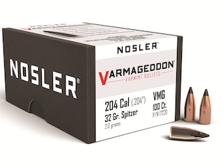 Product Comparison for Nosler Varmageddon 20 Caliber (204 Diameter ...