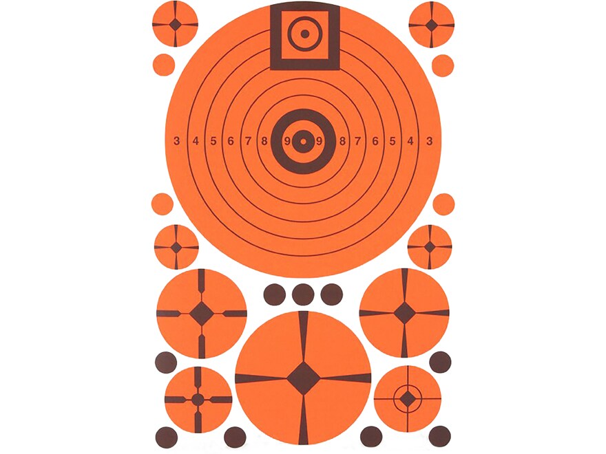 Lyman Assorted Match Target Dots 10PK Sheets