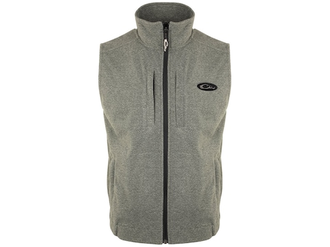 Drake Men's Heather Windproof Layering Vest Polyester Olive Heather