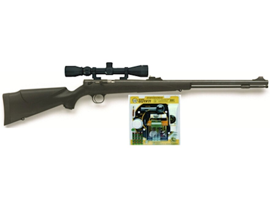 CVA Buckhorn Muzzleloading Rifle 50 Cal Shooter Value Pack Konus 3-9 x