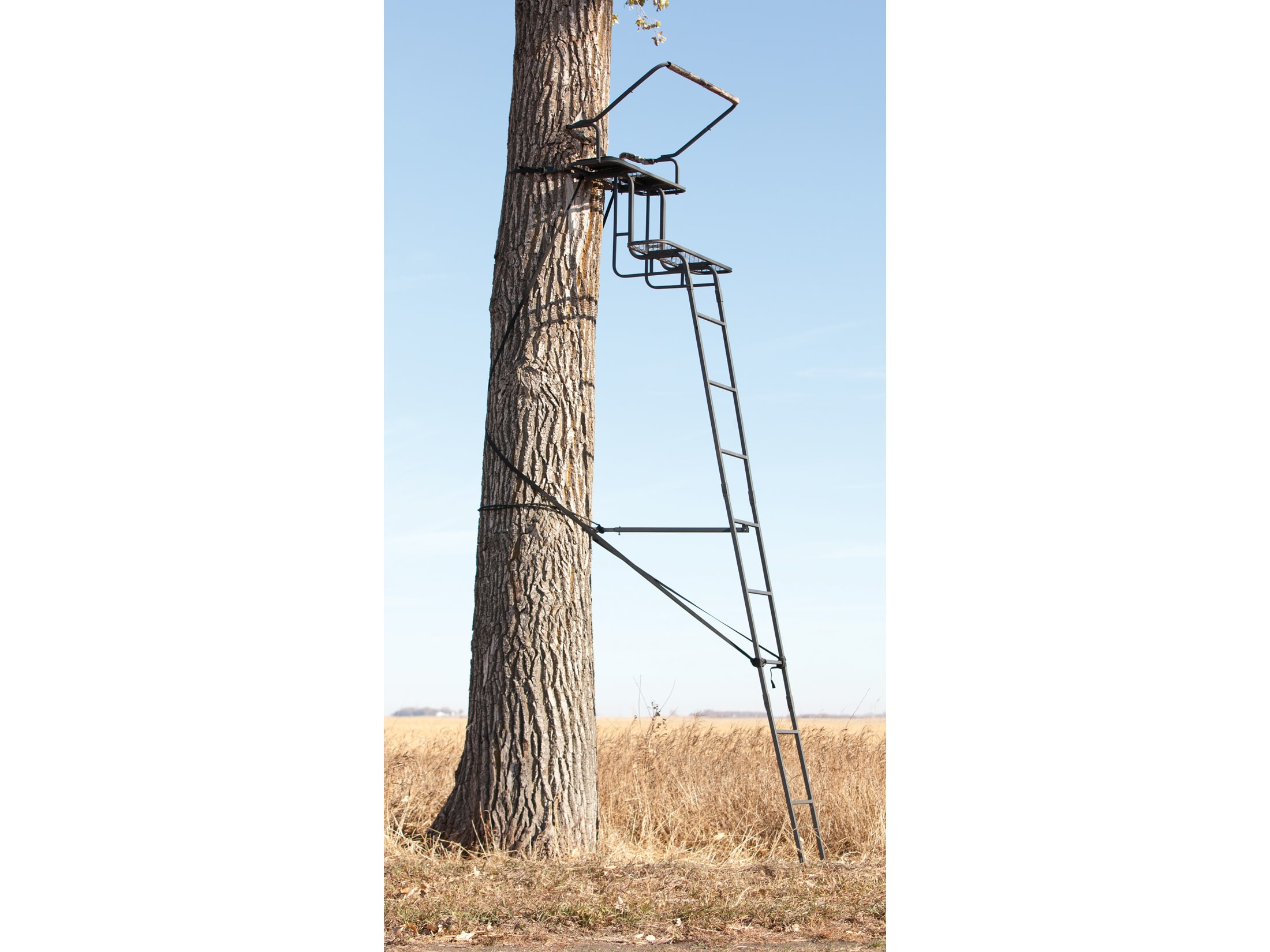 Big Game The Raven Ladder Double Treestand Steel Black