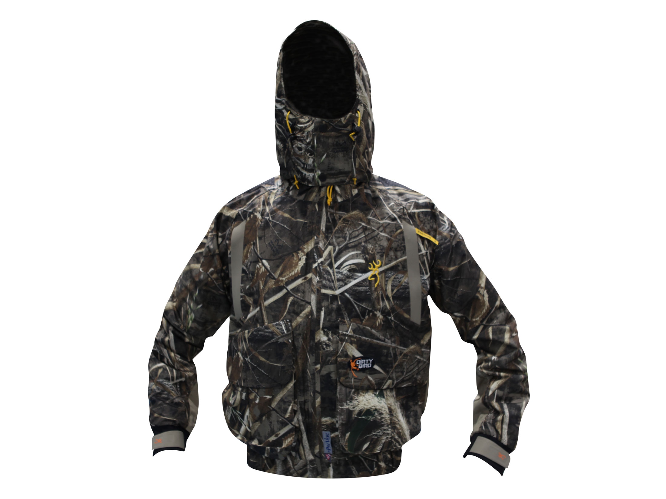 Browning Men's Dirty Bird Waterproof Insulated Wader Jacket Polyester