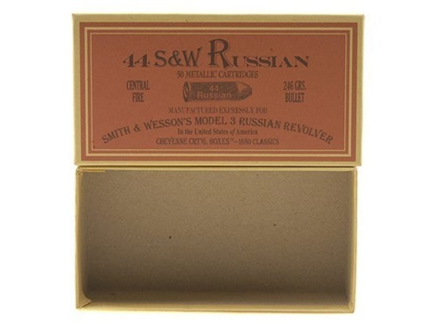 Cheyenne Pioneer Cartridge Box 44 Russian Chipboard 5PK