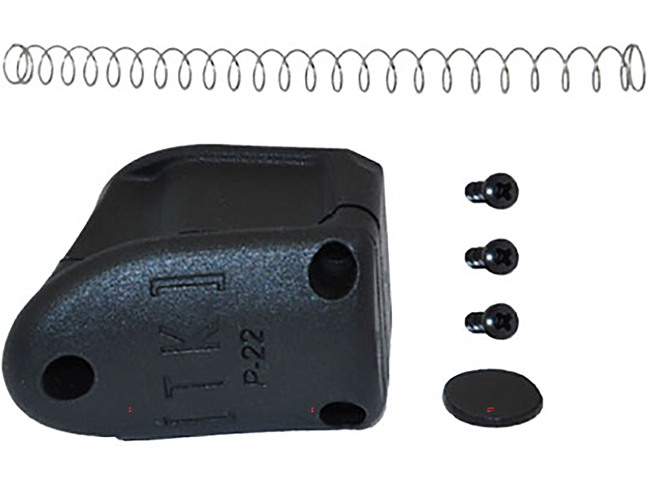 TandemKross Wingman Extended Mag Base Pad Walther P22 Plus 5 Zytel