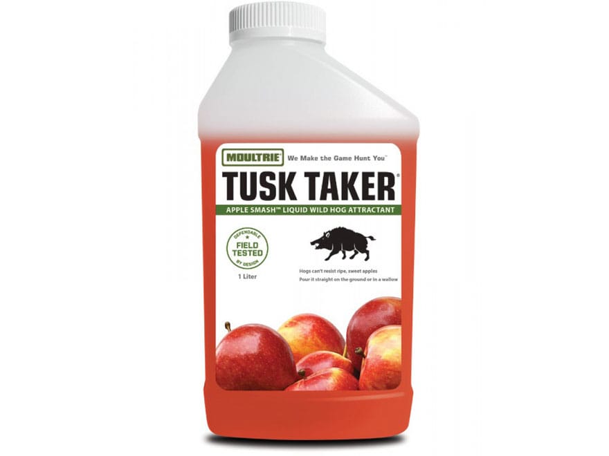 Moultrie Tusk Taker Apple Smash Hog Attractant I Liter