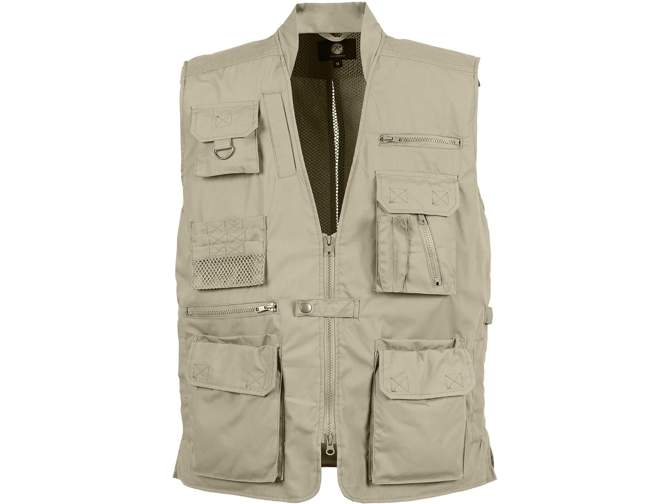 Rothco Men's Concealed Carry Vest Black Large