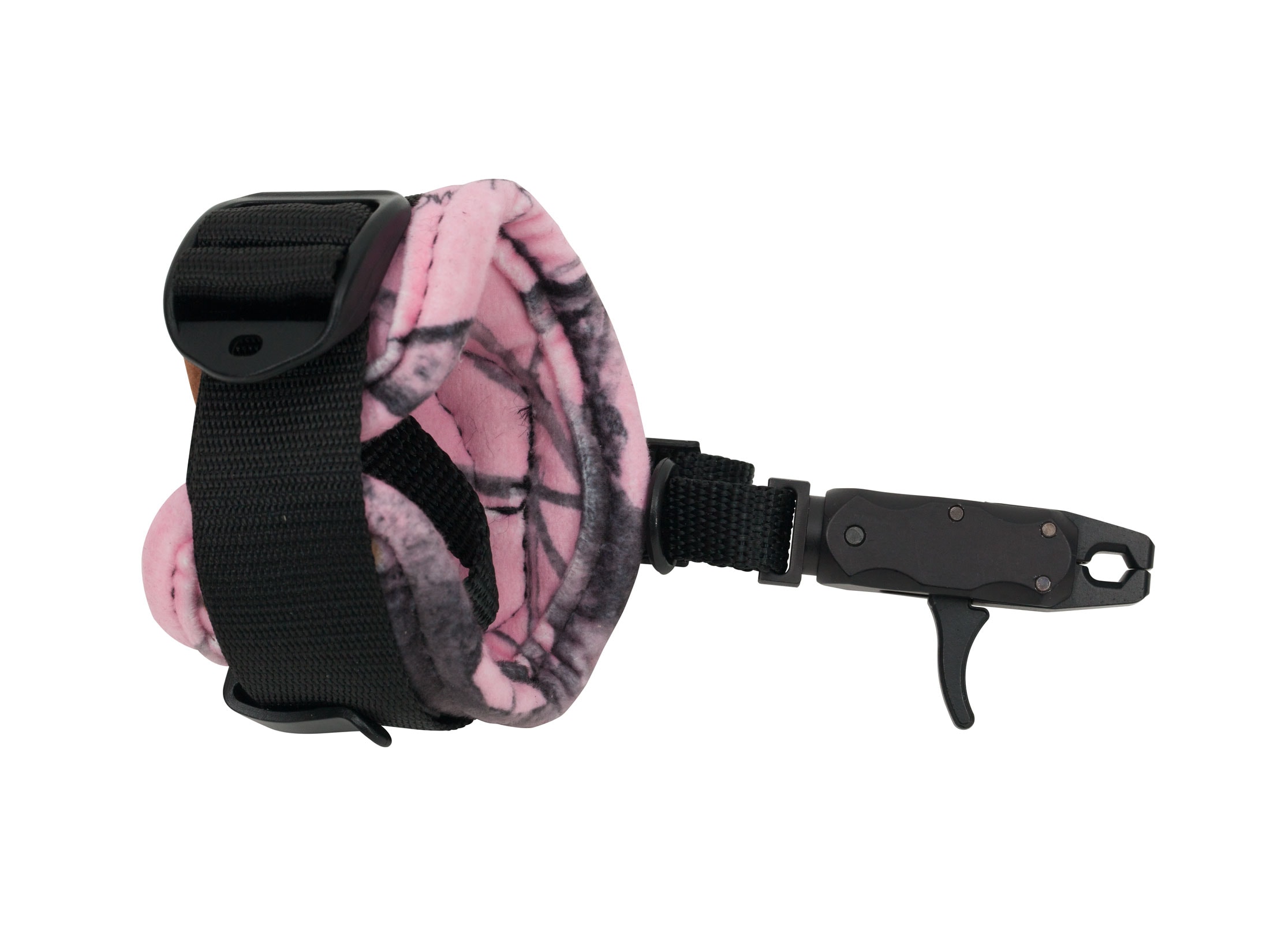 Tru-Fire Hurricane Hybrid Bow Release Hybrid Wrist Strap Small Pink