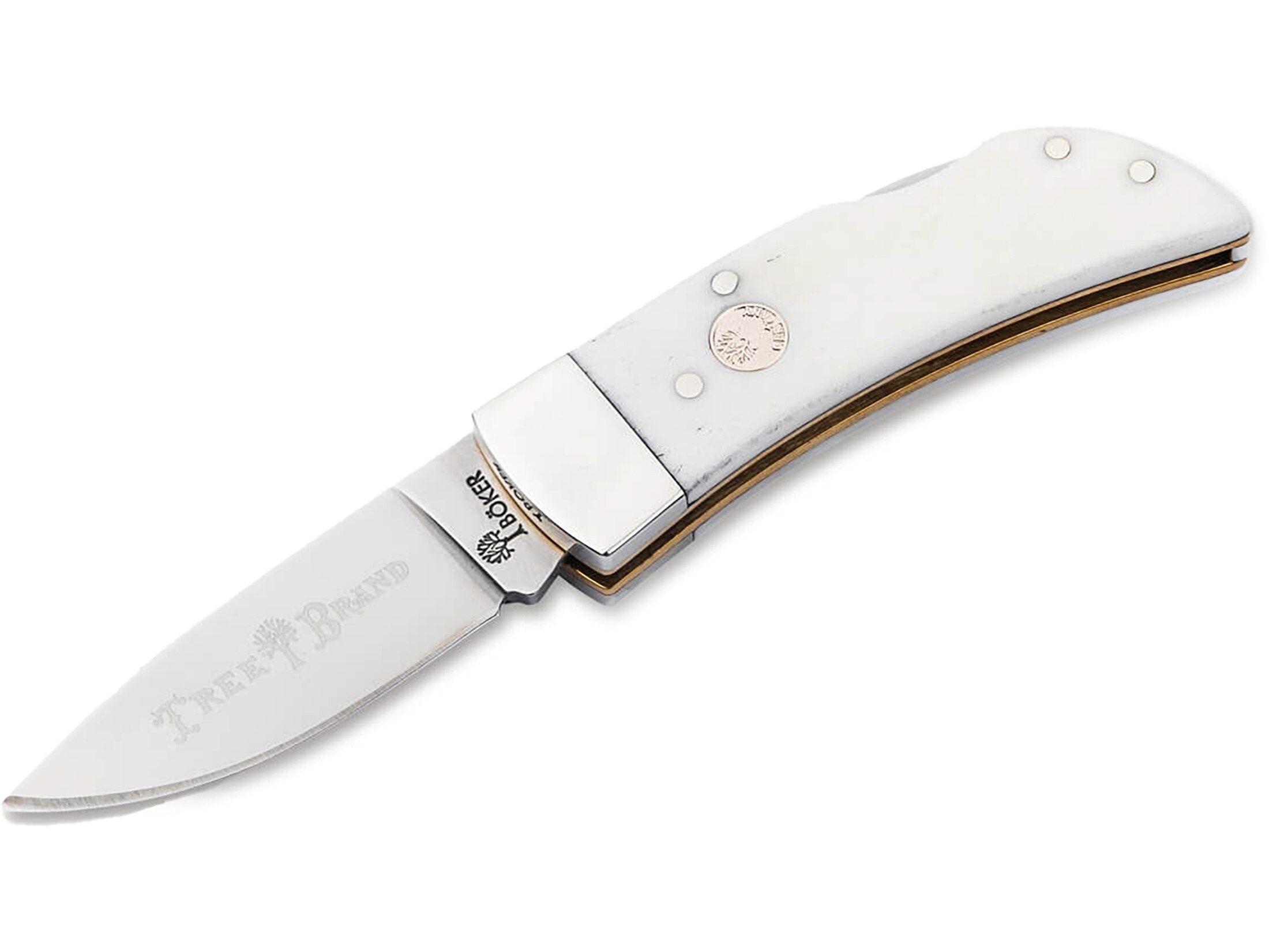 Boker Knives Treebrand Pocket Pocket Knife 1.97 Drop Point D2 Satin