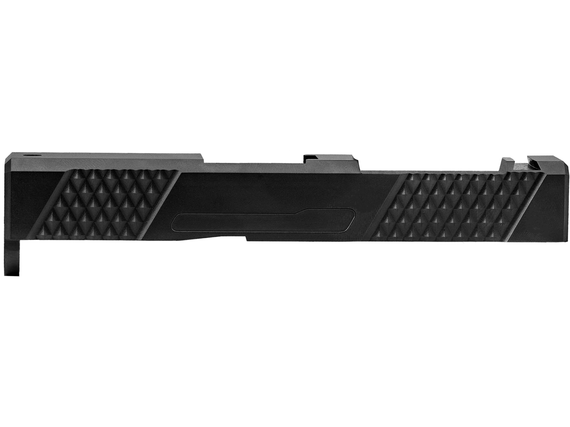 Grey Ghost Precision V2 Slide Glock 43 RMS-C Cut SS Gray