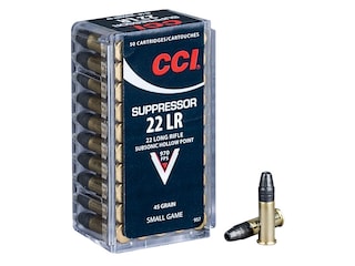 Product Comparison for CCI Quiet 22LR Ammo 40 Grain Fragmenting Hollow ...