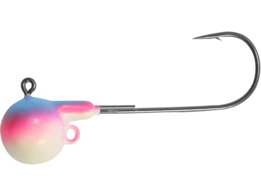 Northland Long Shank Fire-Ball 1/4oz Round Ball Jighead Uv Firetiger